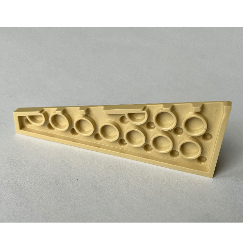 LEGO PART 3544 Wedge Plate 8 x 3, 8° Left | Rebrickable - Build with LEGO