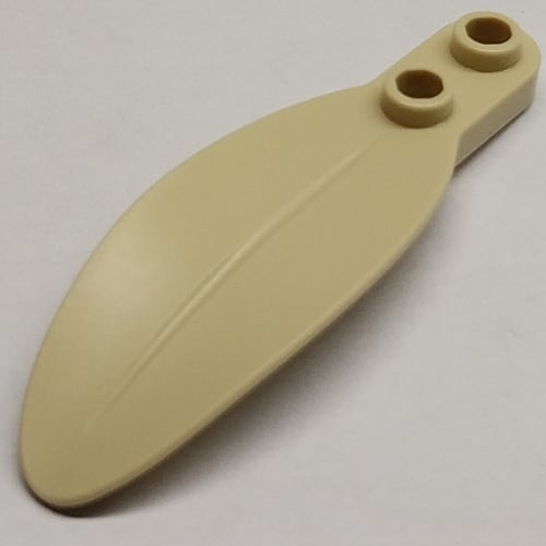 LEGO PART 3565 Plant, Leaf 2 x 6 x 1 with 2 Studs | Rebrickable - Build ...