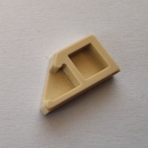 LEGO PART 5091 Tile 1 x 2 with Stud Notch Left | Rebrickable - Build ...