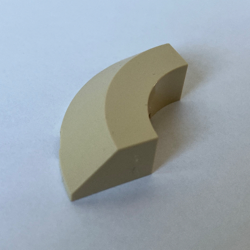 LEGO PART 5649 Brick Round Corner 4 x 4 x 1 with Bottom Cut Outs, No ...