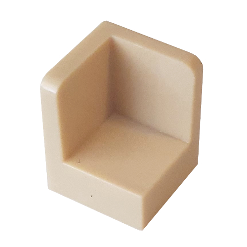 LEGO PART 6231 Panel 1 x 1 x 1 Corner | Rebrickable - Build with LEGO