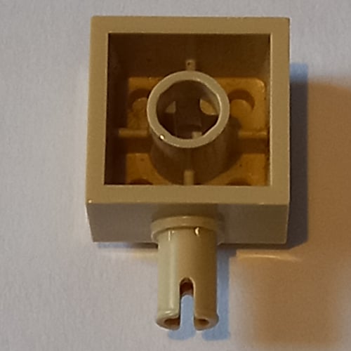 LEGO PART 6232 Brick Special 2 x 2 with Pin and Axle Hole | Rebrickable ...