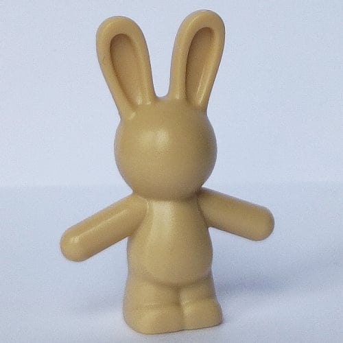 LEGO PART 66965 Animal, Rabbit / Bunny [Plain] | Rebrickable - Build ...
