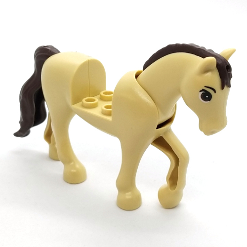 LEGO PART 69830pr0009 Animal, Horse with Raised Leg, Moveable Head ...