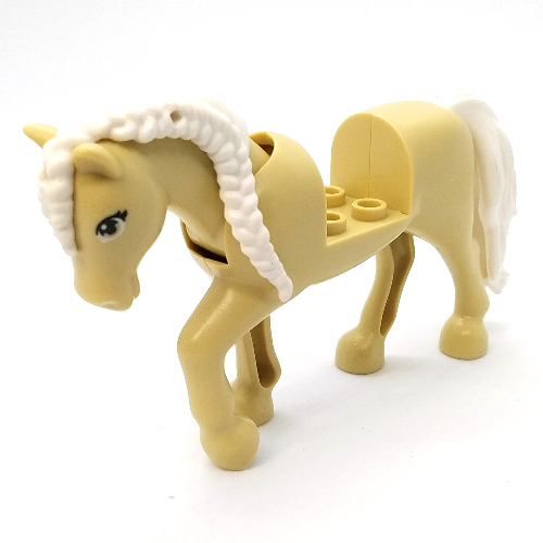 LEGO PART 77520pr0002 Animal, Horse with Raised Leg, Moveable Head ...