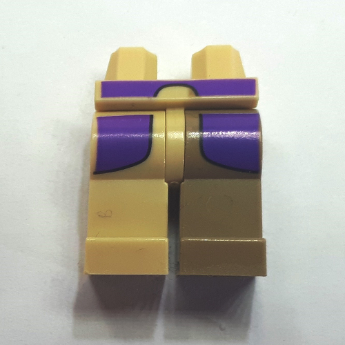 LEGO PART 970l11r26pr1193 Hips and Dark Tan Left Leg, Tan Right Leg ...