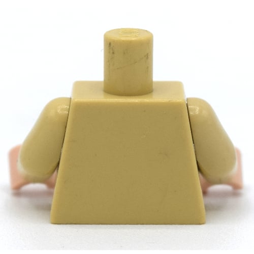 LEGO PART 973c26h02pr1324 Torso Robe, Rumpled Opening, Brown Belt Print ...