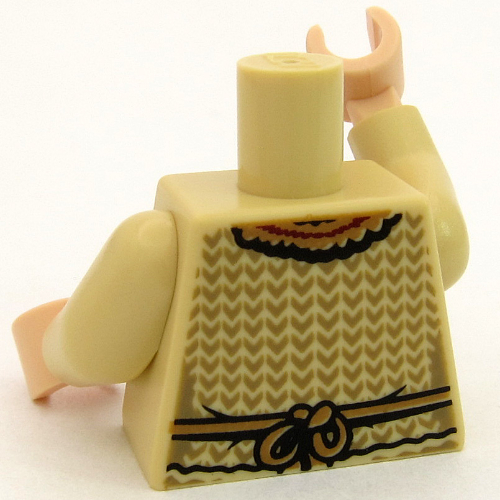 LEGO PART 973c26h02pr1676 Torso Apron with Flowers and Wool and ...