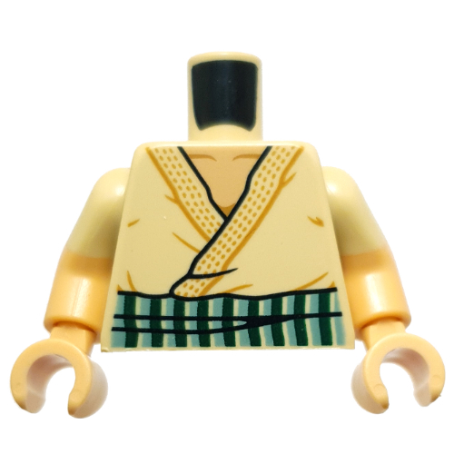 LEGO PART 973g26c70h70pr0001 Torso, Dual Molded Arms with Robe, Dark ...
