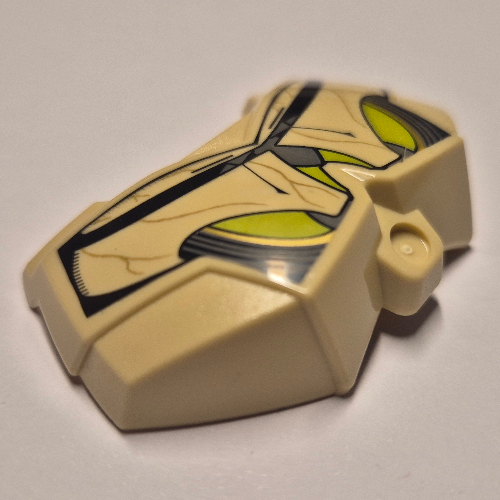 LEGO PART 98603pr0017 Large Figure Chest Cover, Armour Small with Robe ...