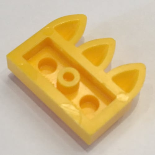 LEGO PART 15208 Plate Special 1 x 2 with Three Teeth [Tri-Tooth ...