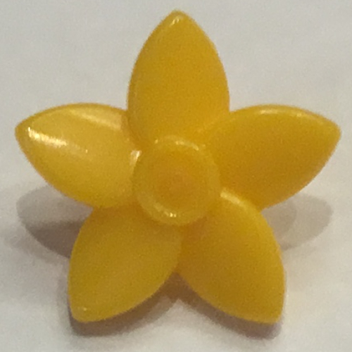LEGO PART 18853 Plant, Flower with 5 Pointed Petals and Pin ...