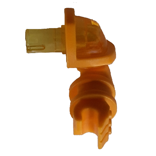 LEGO PART 24101c02 Arm Left with Trans-Yellow Shoulder and Pin (Nexo ...