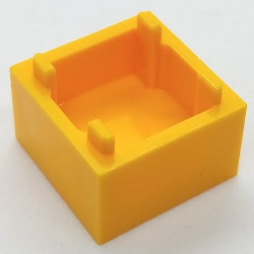 LEGO PART 35700 Container Box 2 x 2 x 1 [Plain] | Rebrickable - Build ...