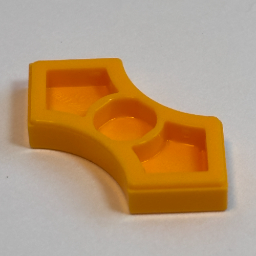 LEGO PART 3396 Tile Special 2 x 2 with 2 Quarter Round Cutouts ...