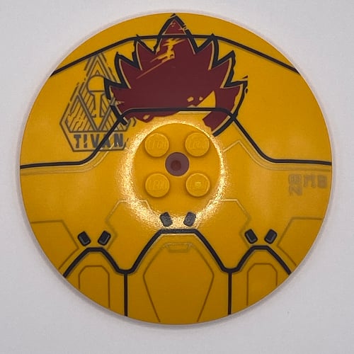 LEGO PART 3961pr0003 Dish 8 x 8 Inverted [Radar] with 'TIVAN' and '28MB ...
