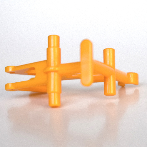 LEGO PART 50015 Bicycle Frame, Clip for Handle Bars | Rebrickable ...