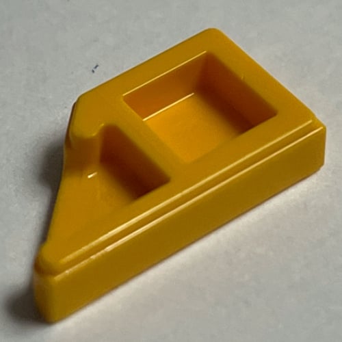 LEGO PART 5091 Tile 1 x 2 with Stud Notch Left | Rebrickable - Build ...