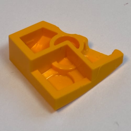 LEGO PART 5093 Slope Curved 2 x 2 with Stud Notch Right | Rebrickable ...