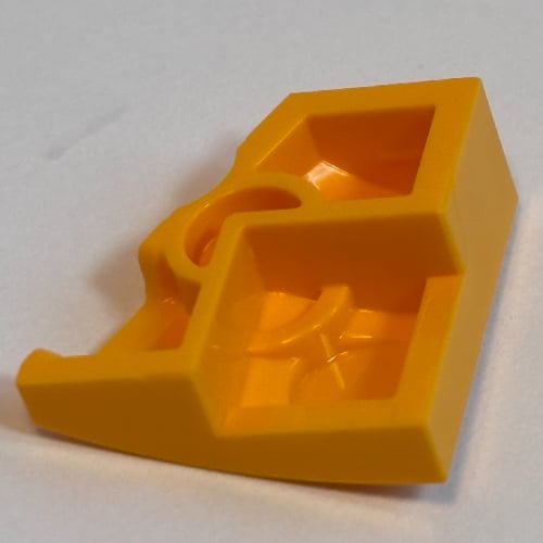 LEGO PART 5095 Slope Curved 2 x 2 with Stud Notch Left | Rebrickable ...