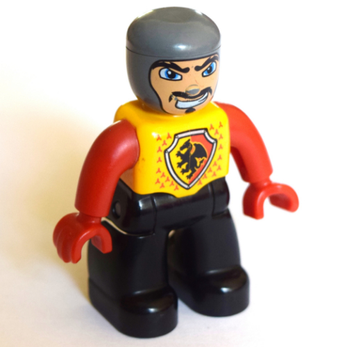 LEGO PART 51741pr0010 Duplo Figure with Rounded Head with Black Legs ...