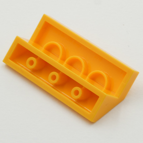 LEGO PART 5540 Slope 45° 2 x 4 with 2/3 Inverted Cutout and no Studs ...