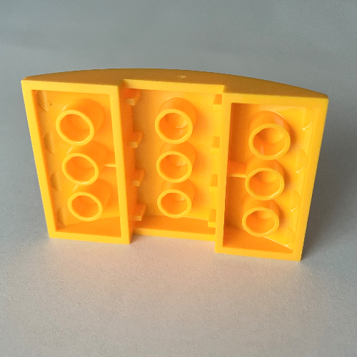 LEGO PART 78522 Brick Curved 4 x 6 Double, 2 x 4 Cutout | Rebrickable ...