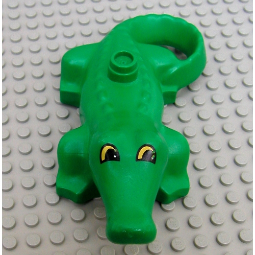 LEGO PART 2284pr0001 Duplo Animal Alligator | Rebrickable - Build with LEGO