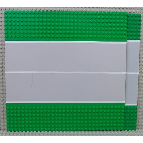 LEGO PART 2358pr0003 Baseplate 32 x 32 with 7-Stud Straight with Plain ...