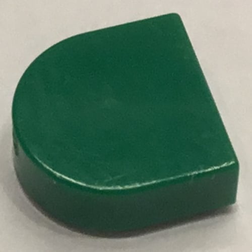 LEGO PART 24246 Tile Round 1 x 1 Half Circle | Rebrickable - Build with ...