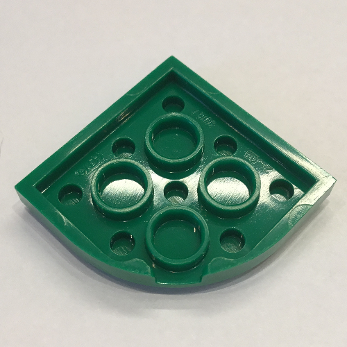 LEGO PART 30357 Plate Round Corner 3 x 3 | Rebrickable - Build with LEGO