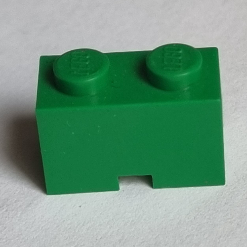 LEGO PART 3134 Brick Special 1 x 2 with Cable Holding Square Cutout ...