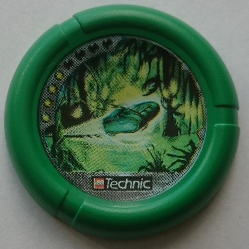 LEGO PART 32171pr0039 Large Figure Throwing Disk, Amazon / Jungle, 4 ...