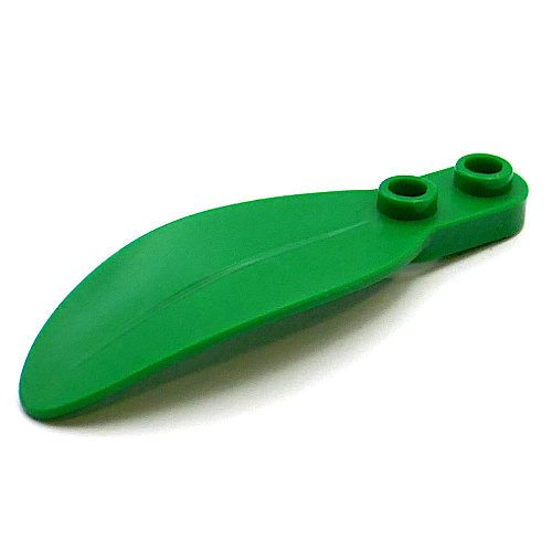 LEGO PART 3565 Plant, Leaf 2 x 6 x 1 with 2 Studs | Rebrickable - Build ...