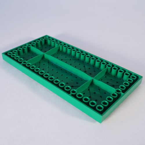 LEGO PART 700c Brick 10 x 20 with Bottom Tubes in single row around ...