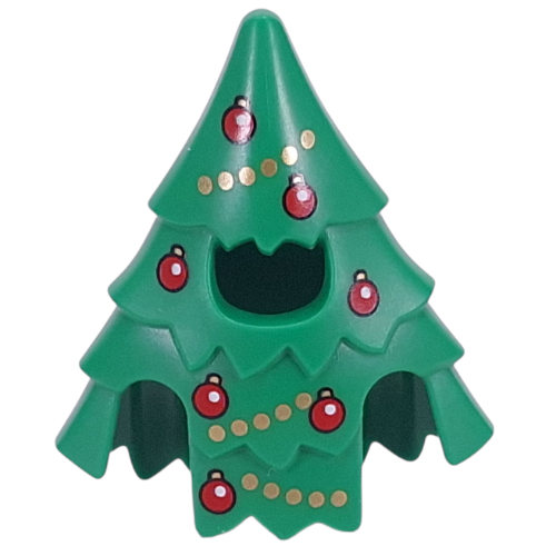LEGO PART 7184pr0001 Costume Tree with Red Christmas Balls, Gold ...