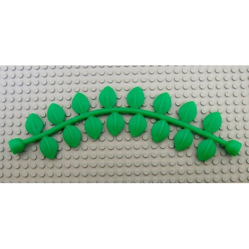 LEGO PART 89158 Duplo Plant Vine with Leaves and Two End Anti-Studs ...