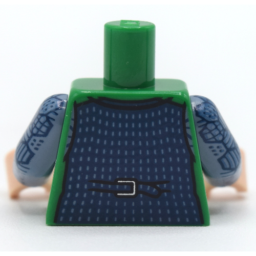 LEGO PART 973c24h02pr5833 Torso Vest with Pockets and Buttons, and Lime ...