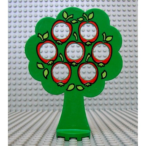 LEGO PART 9213pr0001 Plant, Fabuland Tree with Apples Print ...
