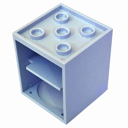 LEGO PART 6197 Belville, Cupboard 4 x 4 x 4 with Elliptical Hole for ...