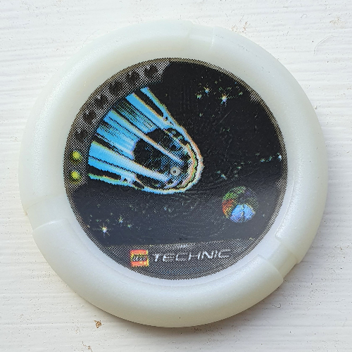 LEGO PART 32171pr0055 Large Figure Throwing Disk, Flare and Spark, 2 ...