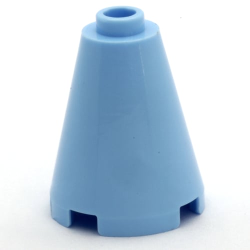 LEGO PART 3942c Cone 2 x 2 x 2, Open Stud | Rebrickable - Build with LEGO