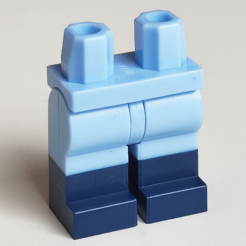 LEGO PART 970c29pat05 Hips with Bright Light Blue Legs and Dark Blue ...