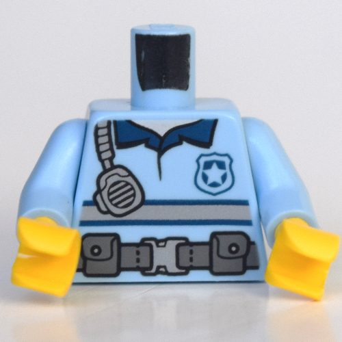 LEGO PART 973c29h01pr5472 Torso Shirt with Belt with Pouches, Handset ...