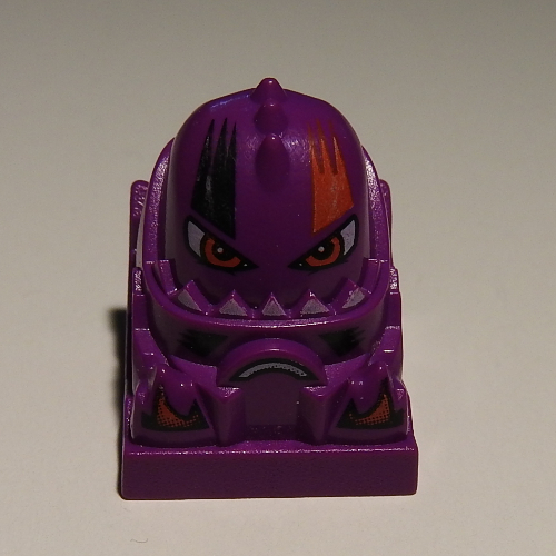 LEGO PART 30598pr0005 Racer Driver Head, Brick Special 2 x 2 Round ...