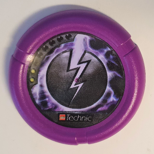 LEGO PART 32171pr0049 Large Figure Throwing Disk, Electro / Energy, 2 ...
