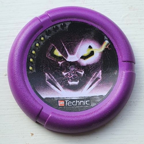 LEGO PART 32171pr0052 Large Figure Throwing Disk, Electro / Energy, 5 ...