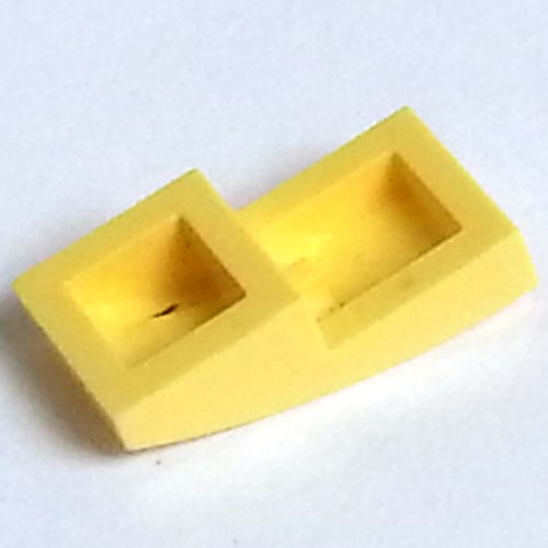 LEGO PART 11477 Slope Curved 2 x 1 No Studs [1/2 Bow] | Rebrickable ...