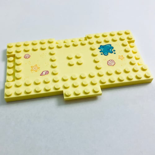 LEGO PART 18922pr0002 Plate Special 9 x 16 x 2/3 with 1 x 4 Recessed ...