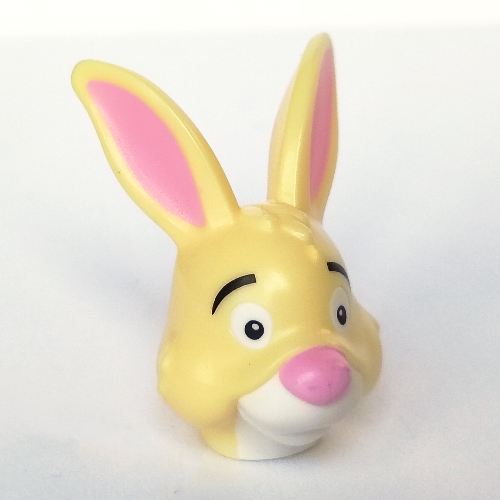 LEGO PART 77397pr0001 Minifig Head Special, Rabbit | Rebrickable ...